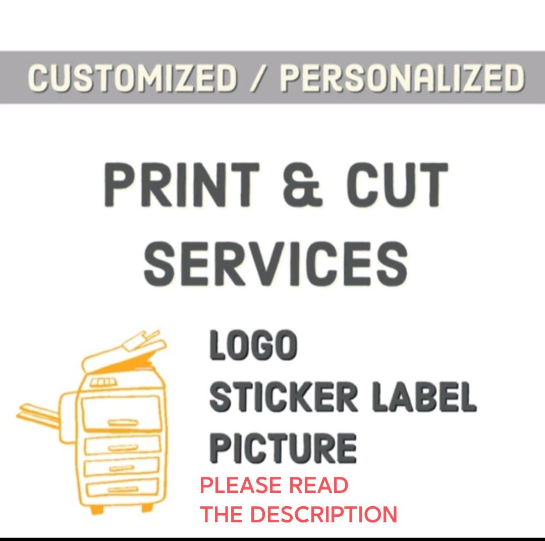 A4 Customized quality print and or die cut sticker logo souvenirs Label ...