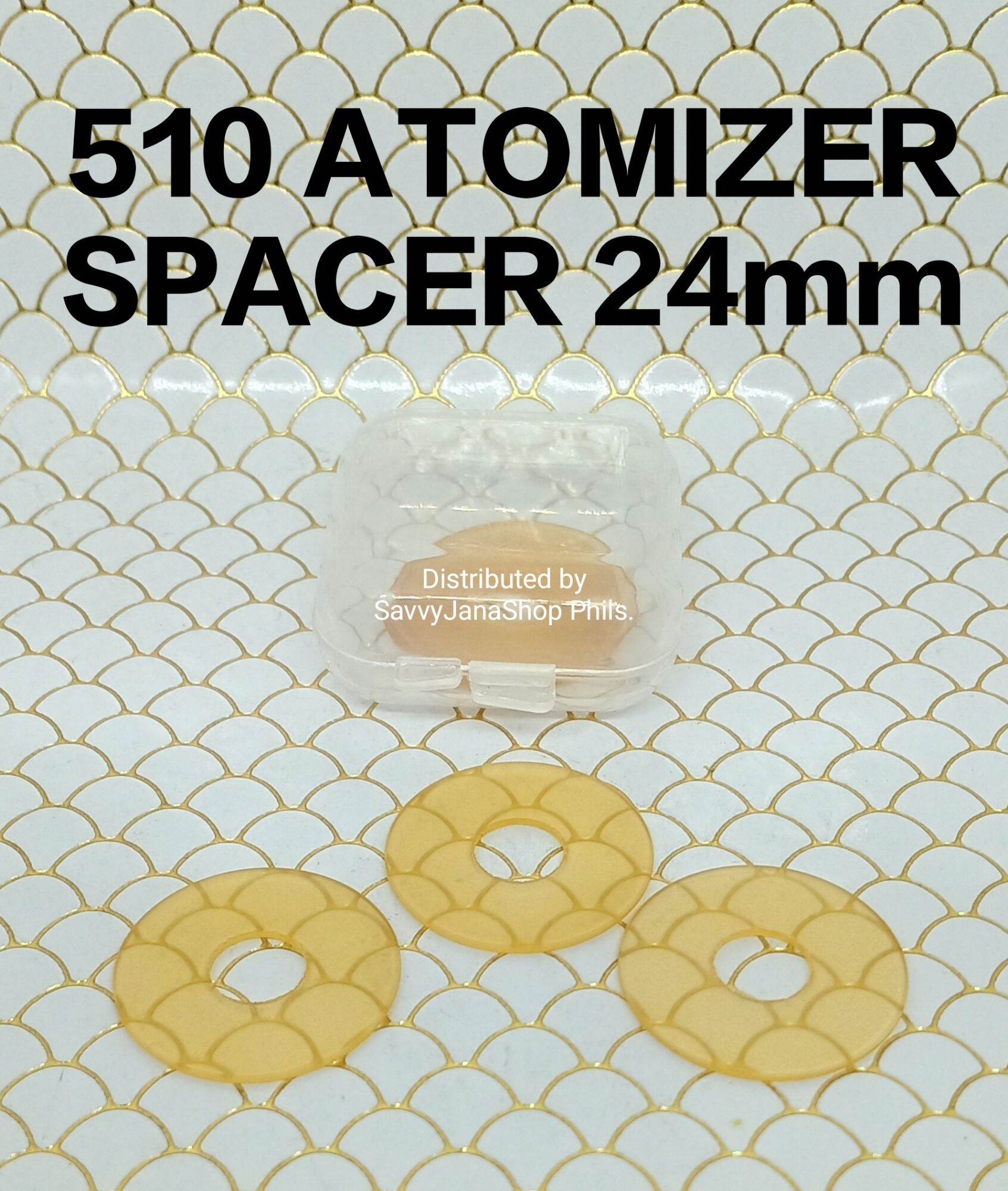 510 ATOMIZER SPACER 24mm DELRIN SPACER | Lazada PH