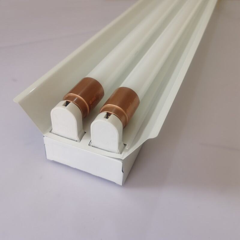 Double Tube Led Fluorescent Lamp Fluorescent Fixture Led Fluorescent ...