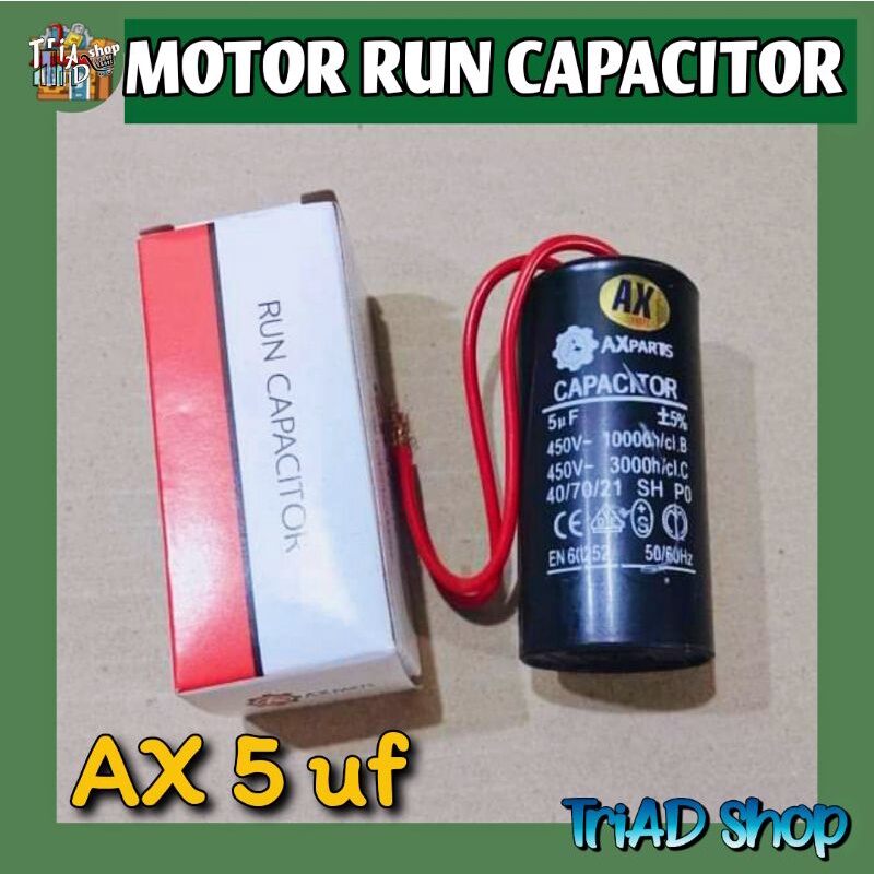 Spin Dryer Motor Run Capacitor Ax 5 uf | Lazada PH