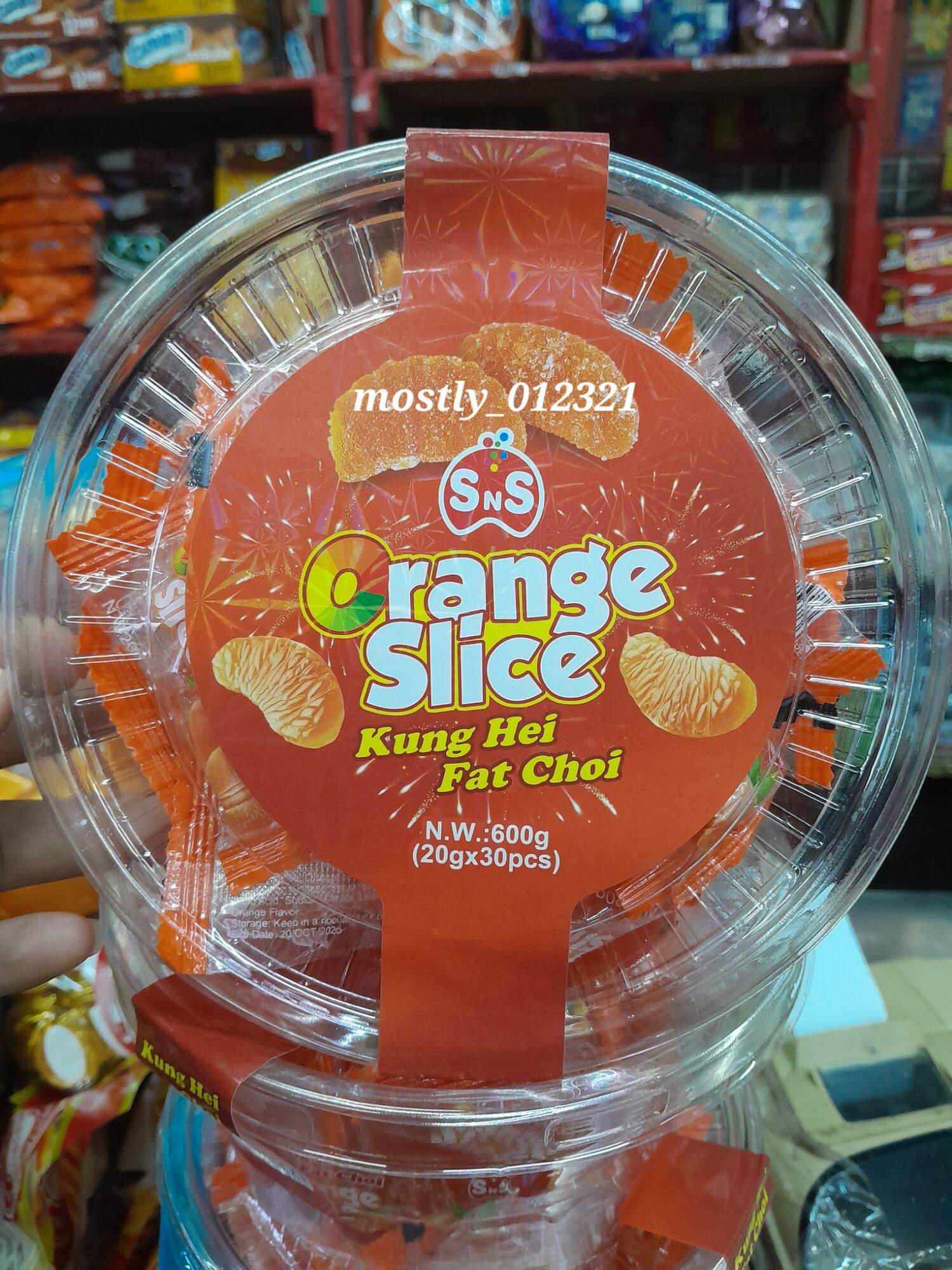 ORANGE SLICE GUMMY 30 PCS PER CANESTER | Lazada PH
