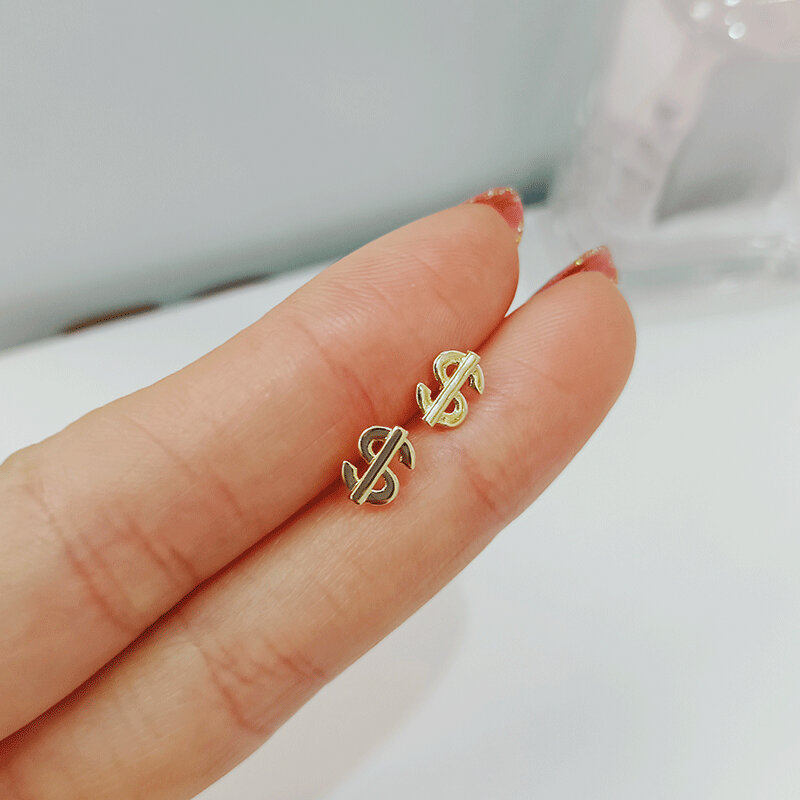 Trendy Sleepwear Friendly Pure Silver Needle Earrings Set with Multiple ...