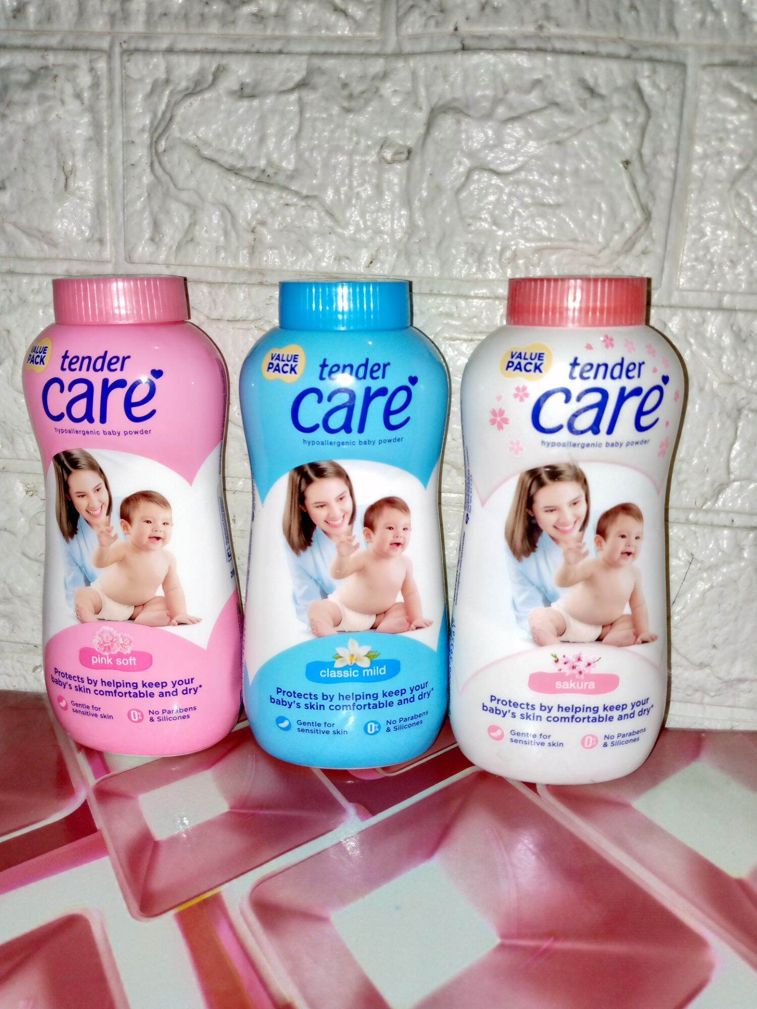TENDER CARE POWDER 200G (PINK, BLUE AND SAKURA) | Lazada PH