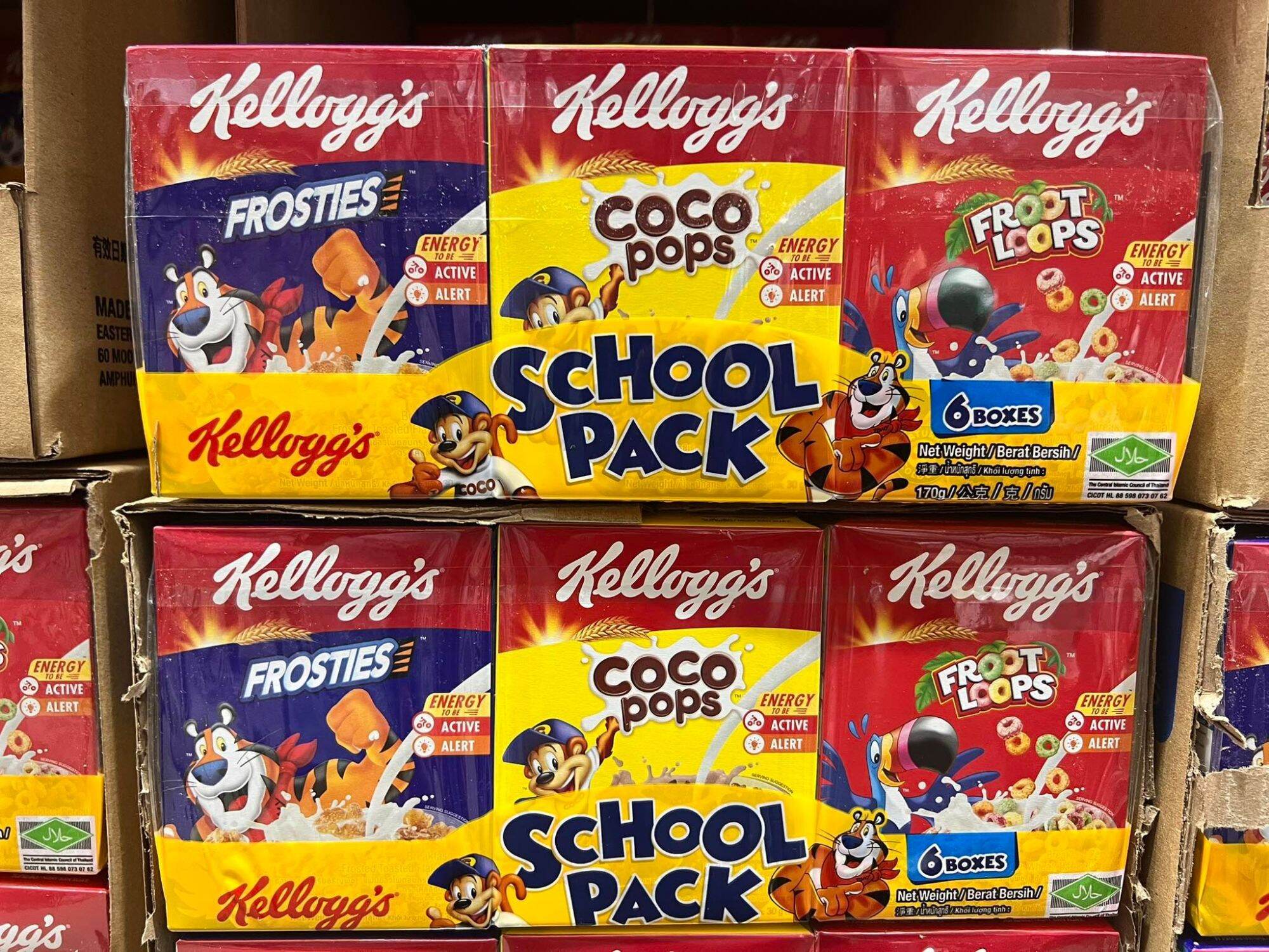 Kellogg's Tri Fun School Pack Cereal 170g | Lazada PH