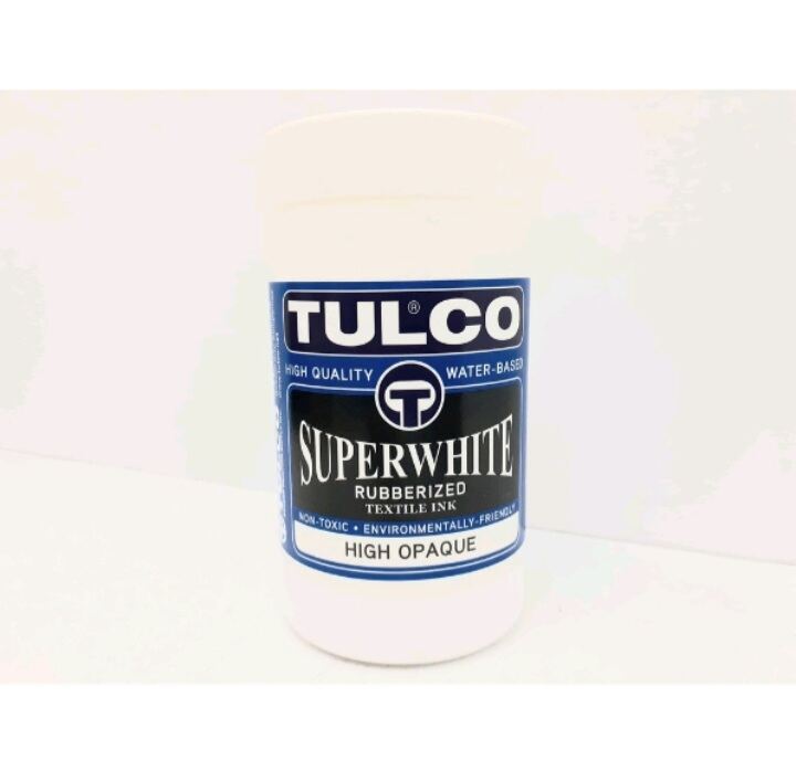 TULCO SUPERWHITE RUBBERIZED TEXTILE INK 250G | Lazada PH