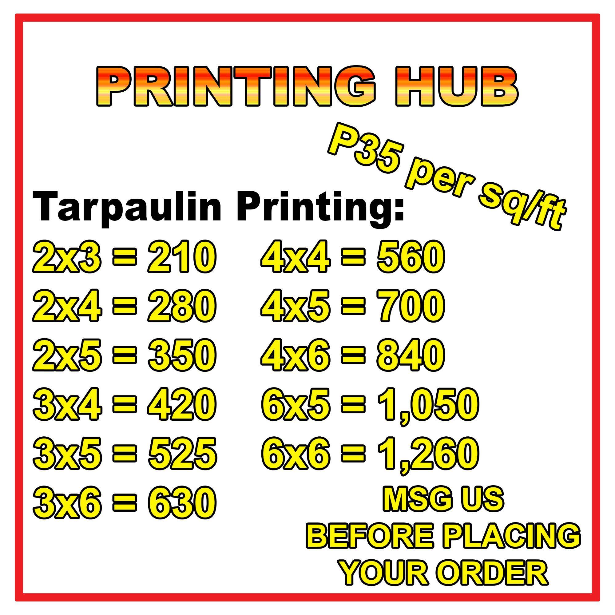 TARPAULIN PRINTING HIGH QUALITY | Lazada PH