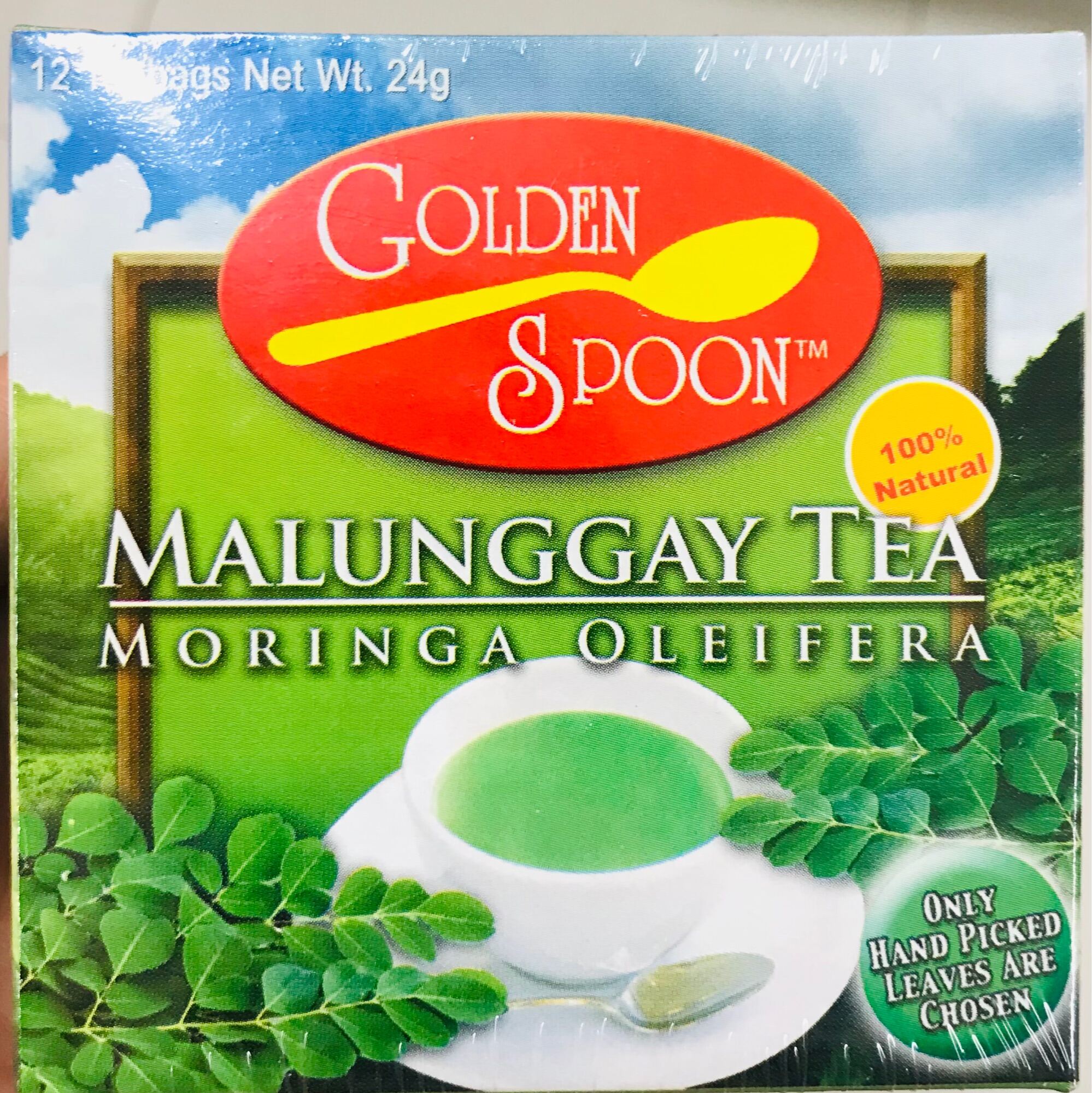 Golden Spoon Malunggay Herbal Tea 24g Moringa Oleifera 12 Tea Bags ...