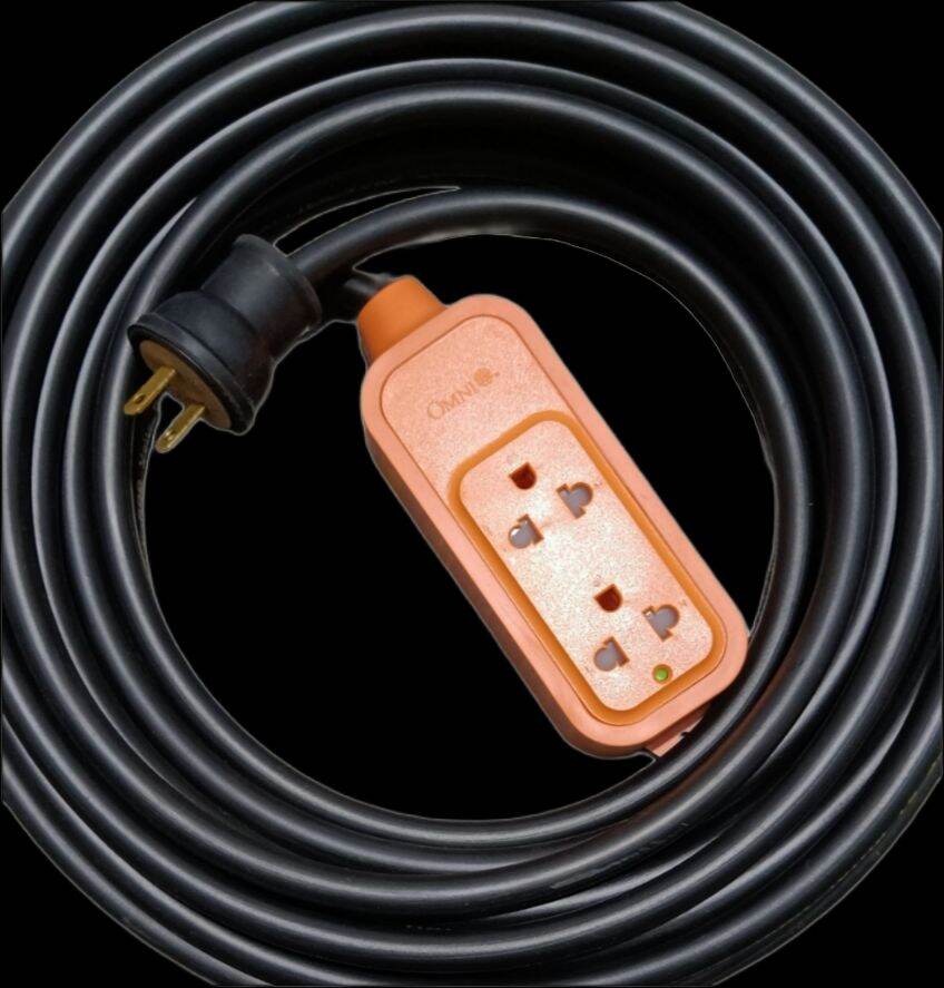 5 meters EXTENSION CORD HEAVY DUTY 16/2 ROYAL CORD, HEAVY DUTY RUBBER ...