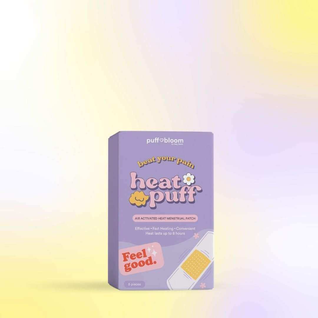 PUFF AND BLOOM HEAT PUFF Air Activated Menstrual Patch | Lazada PH