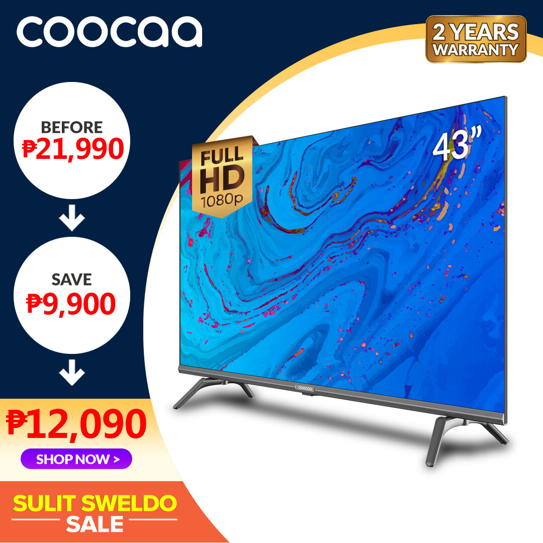 43 Inch [43S7G] COOCAA - Smart Android 11, Flicker Free, Netflix ...
