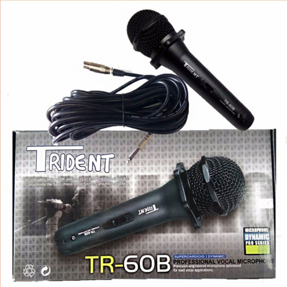 Trident Tr-60B Professional Microphone Original | Lazada PH