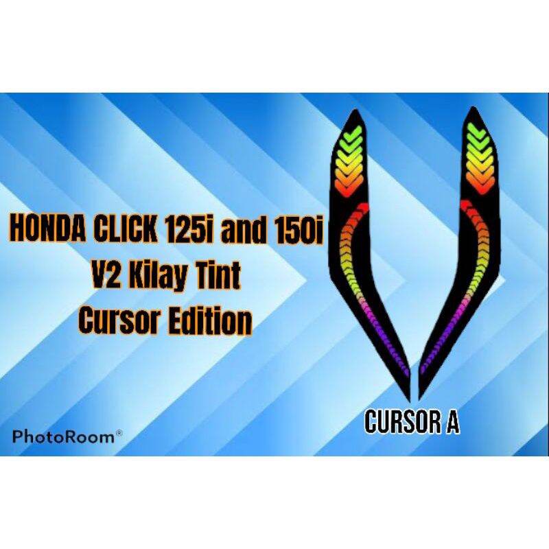 Honda Click 125i and 150i Kilay Tint Cursor Edition / Honda Click Kilay ...