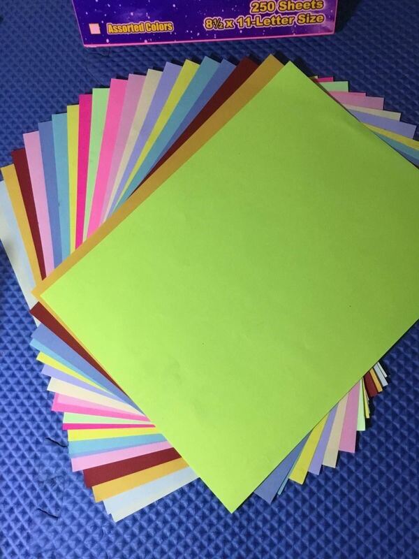 COLORED PAPER ASSORTED COLORS HIGH QUALITY | Lazada PH
