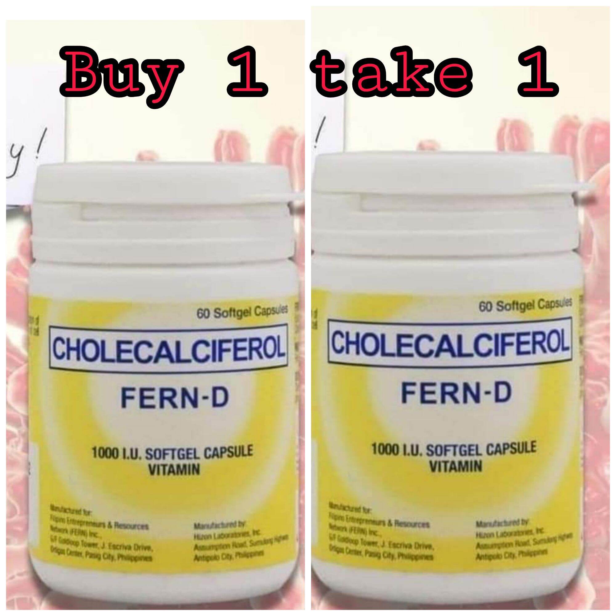 FERN-D buy 1 take 1 promo 100% Original !!!! (60 softgel per bottle) | Lazada PH