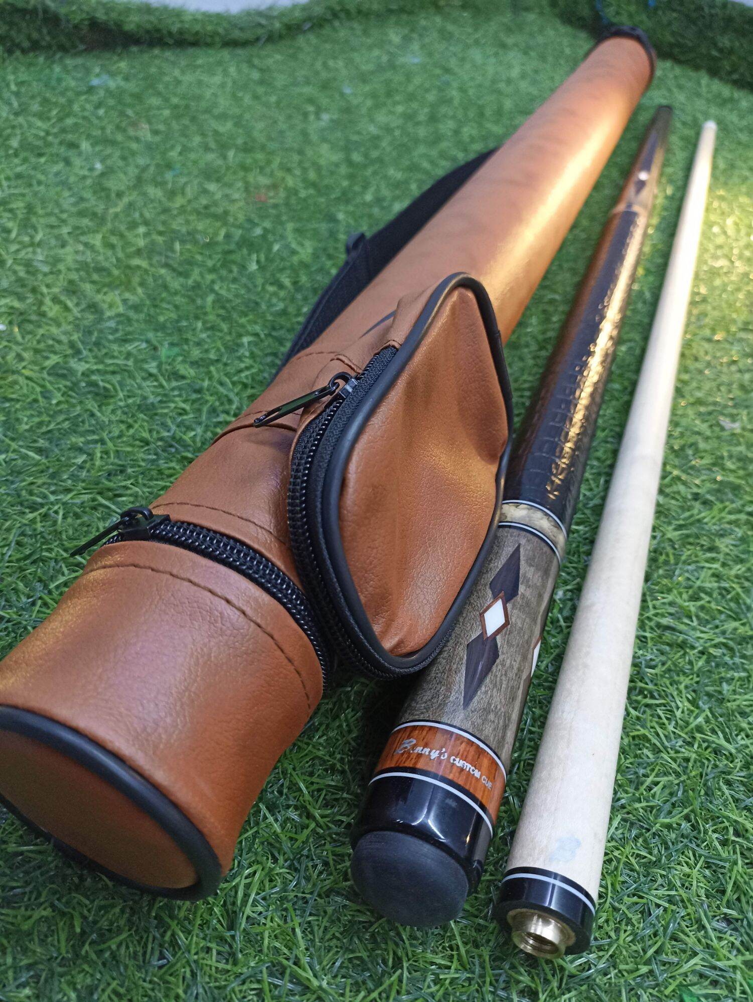 Benny's custom made cue stick with 1x1 hardcase /Tako ng bilyaran at ...