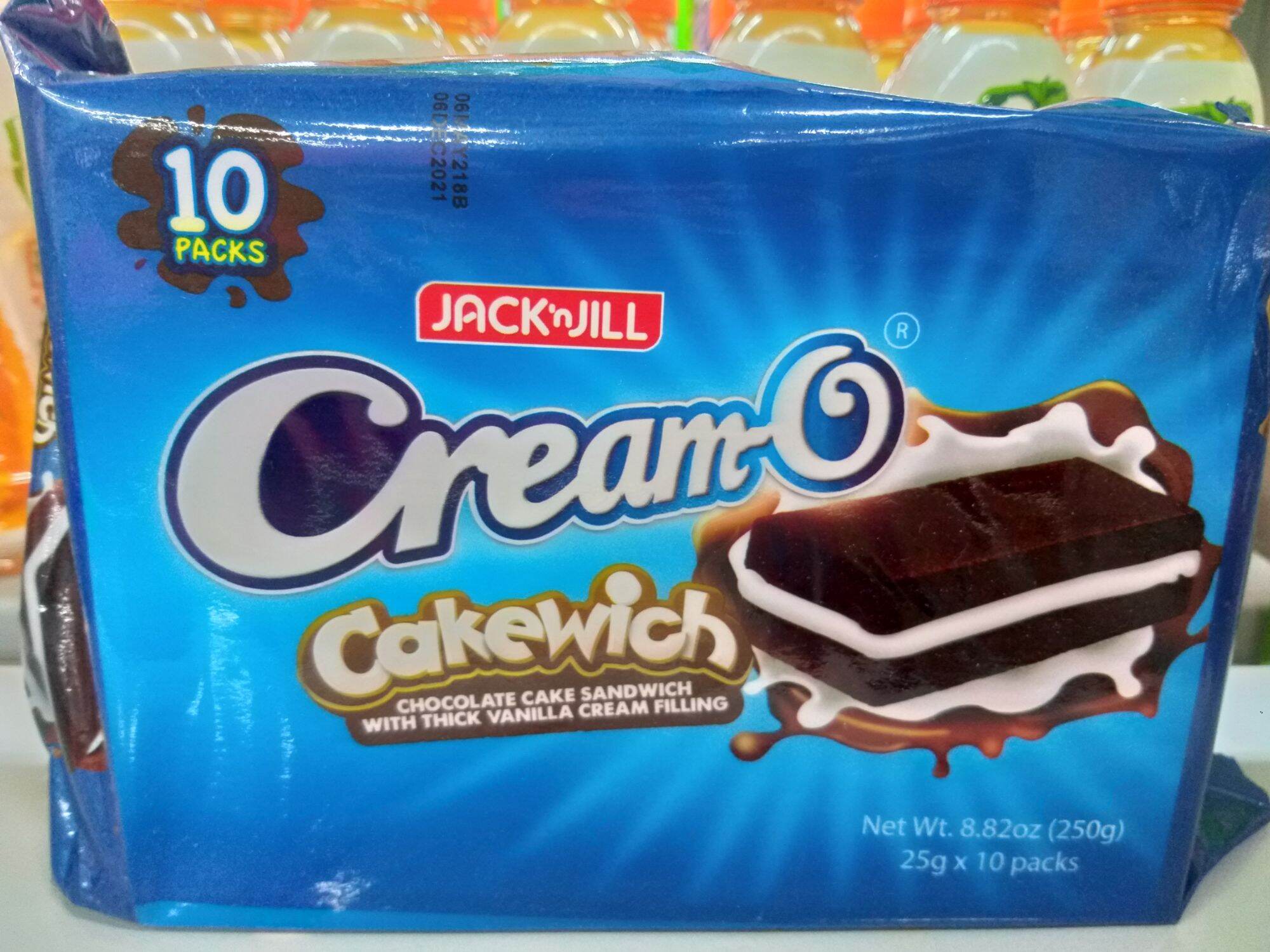 Cream-O Cakewich (25g. x 10packs) Chocolte cake sandwich | Lazada PH