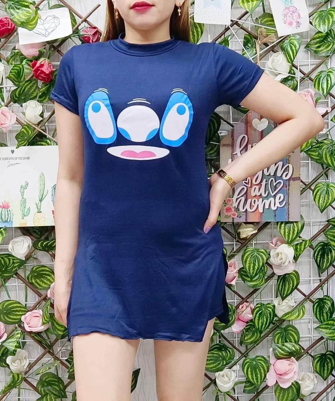 CARTOON CHARACTER TERNO BLOUSE | Lazada PH