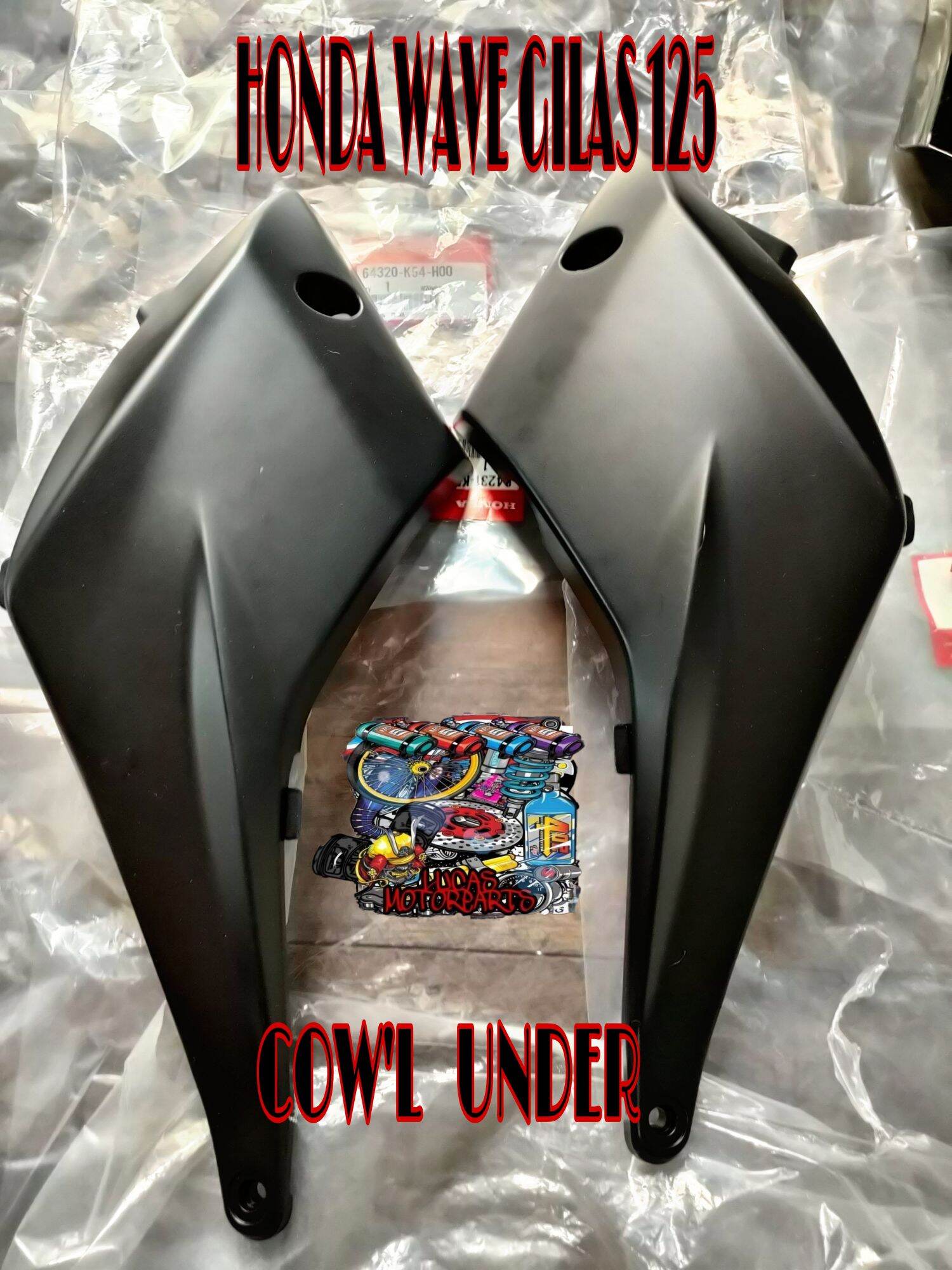 HONDA WAVE GILAS 125 COW'L UNDER 1PAIR ORIGINAL | Lazada PH