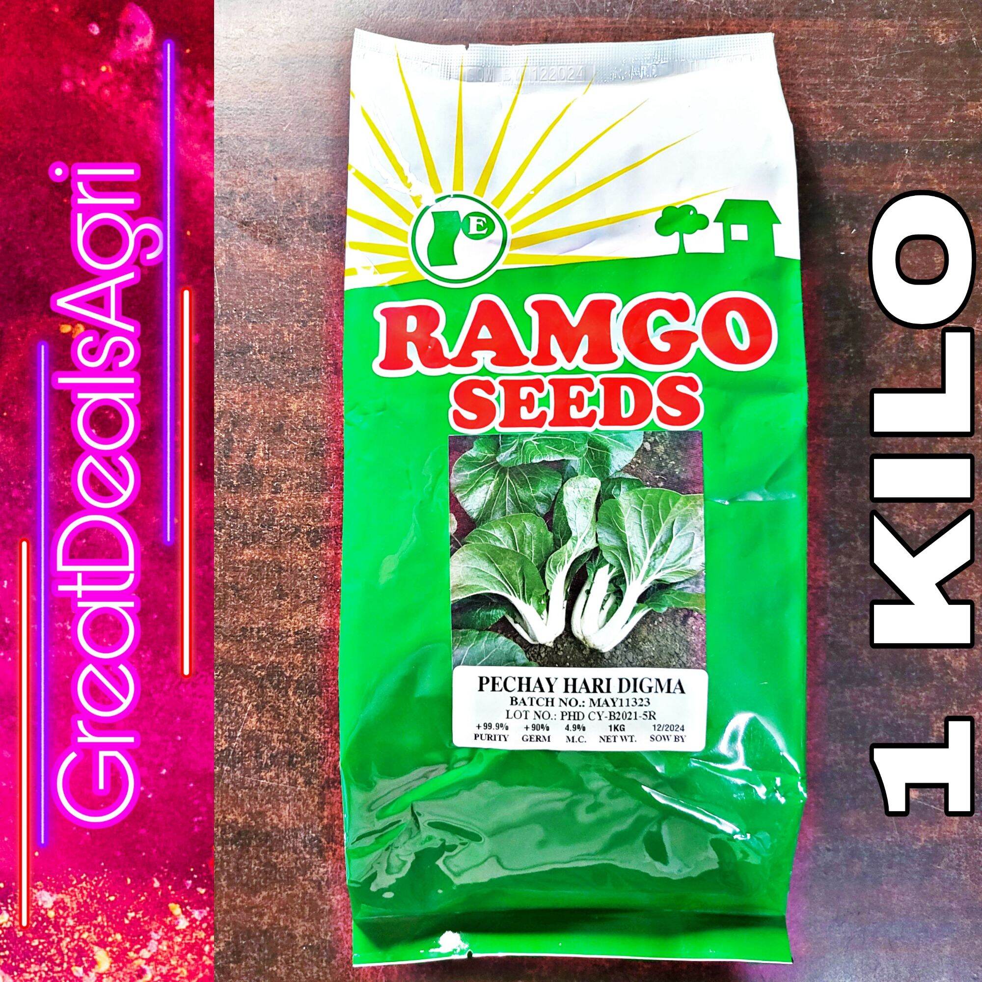 HARI DIGMA PECHAY SEEDS (1 KILO) RAMGO | Lazada PH