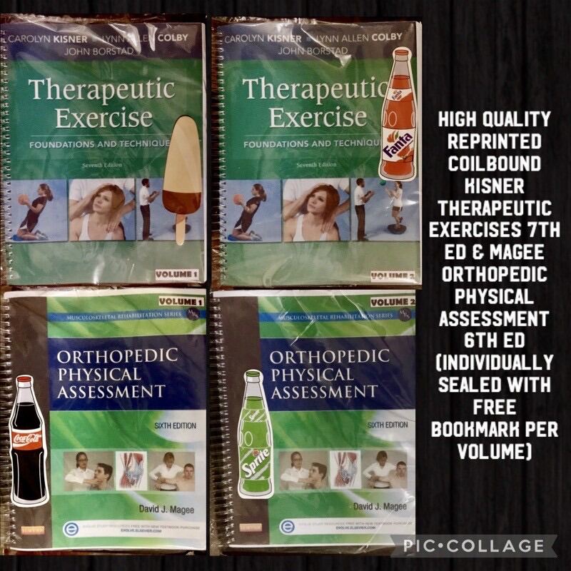 Kisner Therapeutic Exercise & Magee Orthopedic Physical Assessment ...
