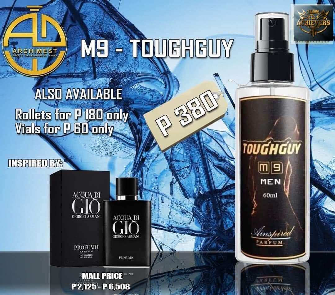 Oil based Ainspired Perfume M9 Tough Guy by Giorgio Armani Men 60ml | Lazada PH