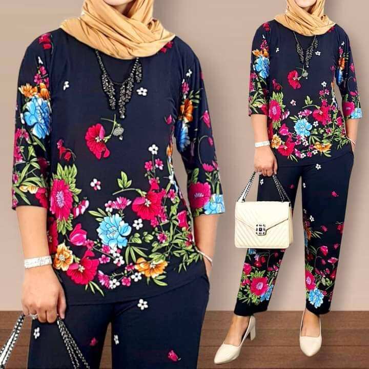 SENEPA TERNO WITH POCKET FIT UP TO XL (assorted print of floral ...