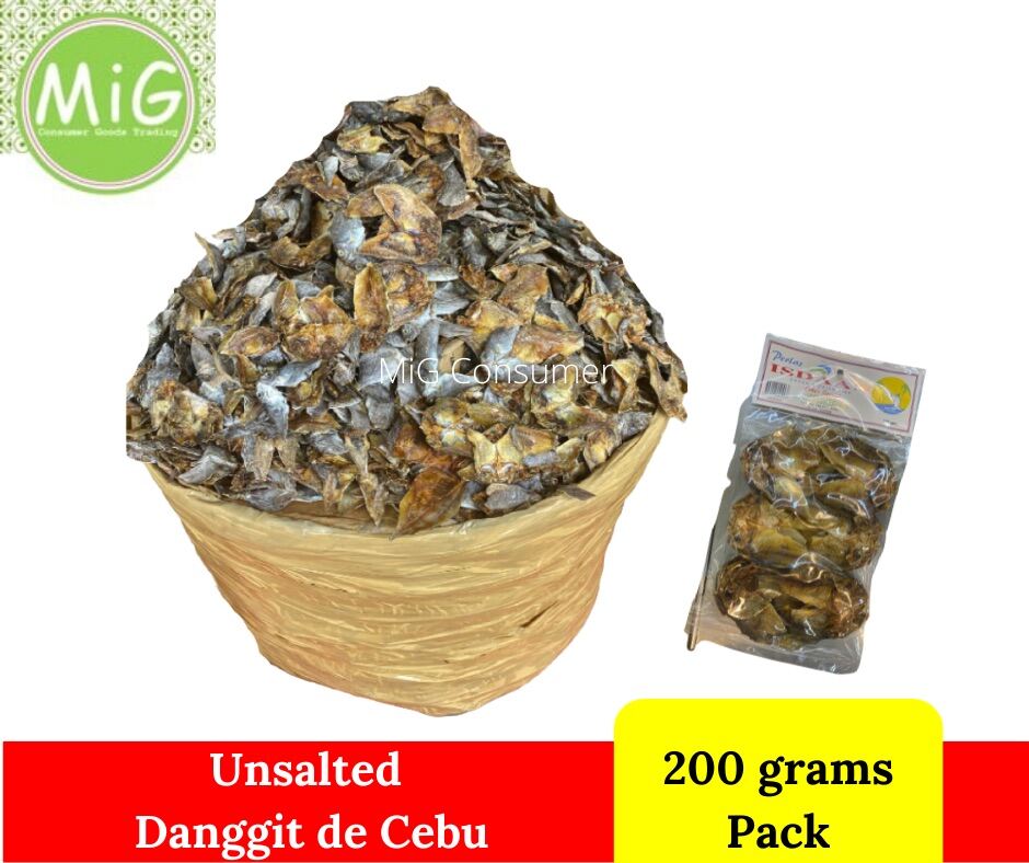 Unsalted Dried Danggit de Cebu 200 grams | Lazada PH