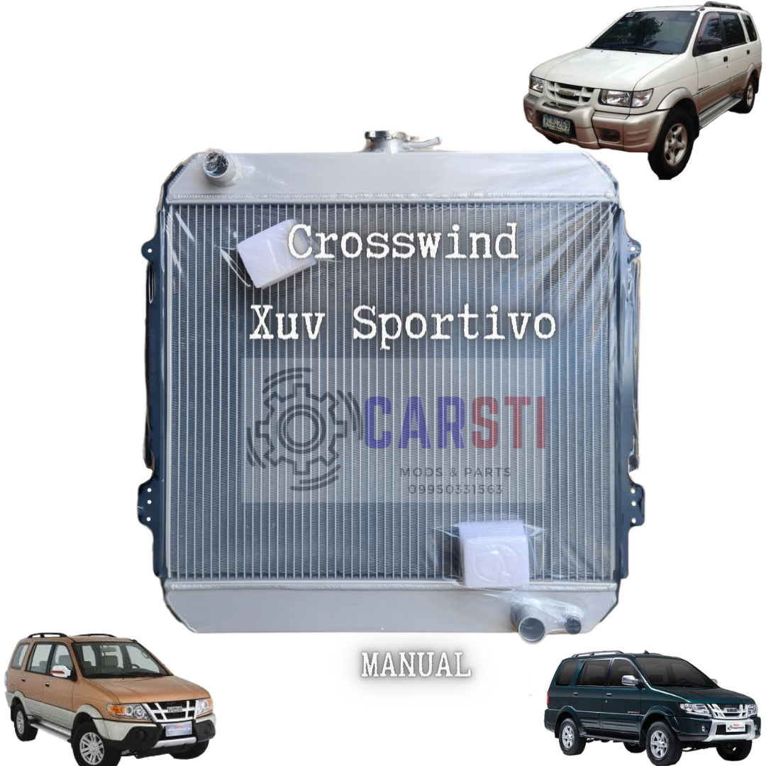 Isuzu Crosswind radiator Full aluminum Sportivo XUV XT XL manual ...