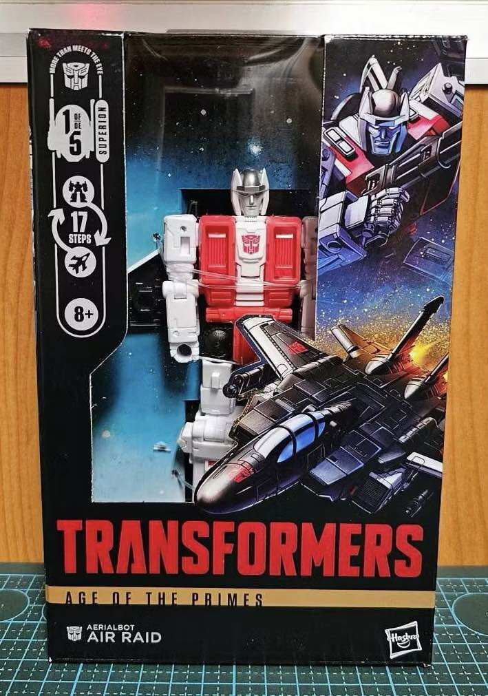 Transformers TF AOTP Air Raid New 2025 Age of the Primes Deluxe Class ...