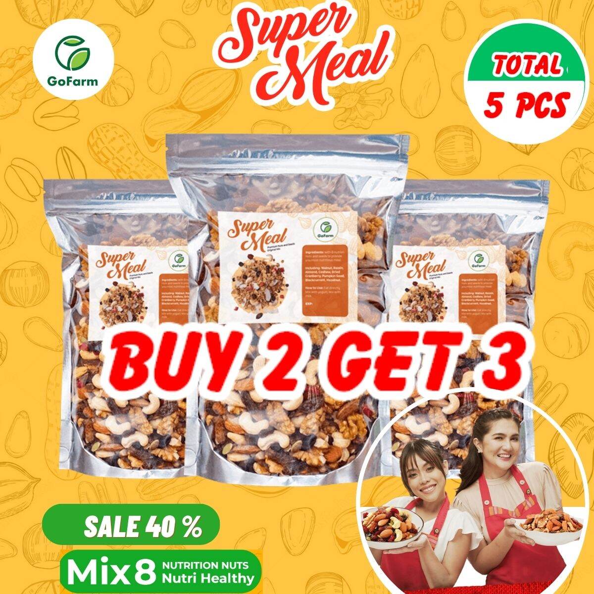 [AVAILABLE] Super meal mix nuts super meal granola nutri mix nuts Diet ...