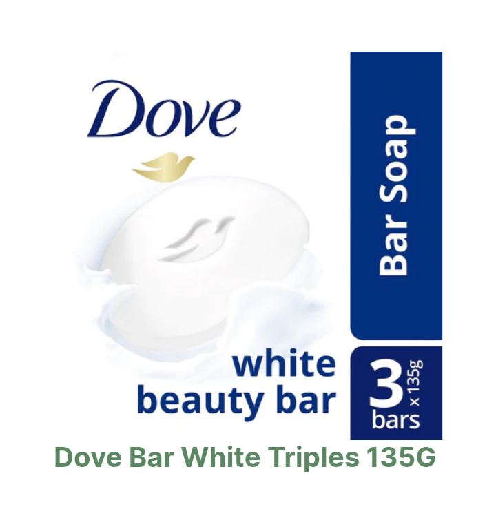 Dove Bar White Triples 135g Lazada Ph