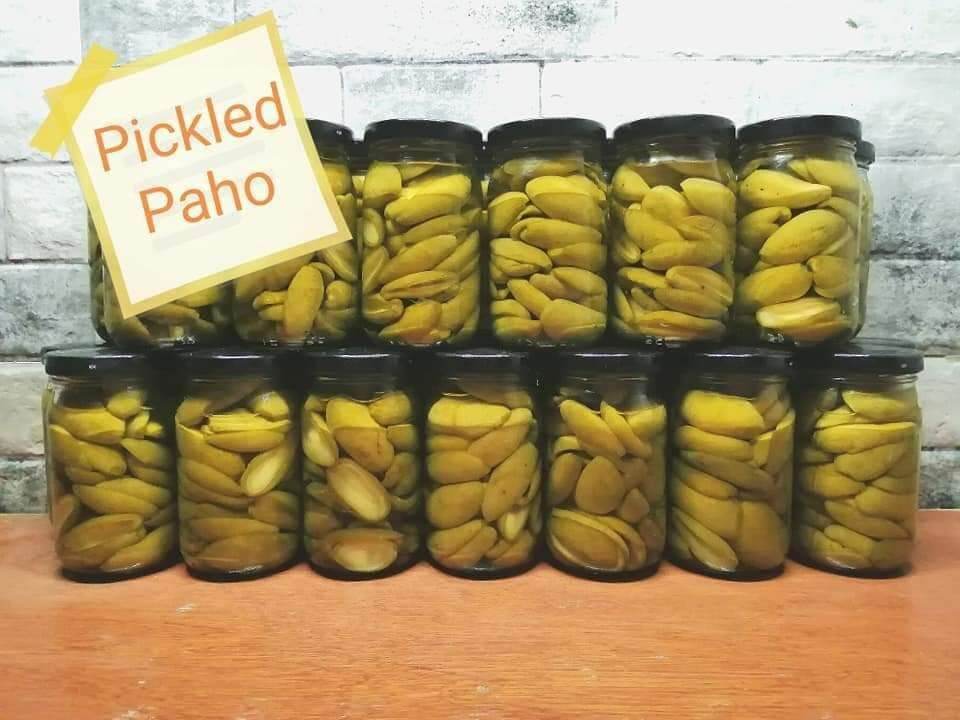 Pickles in a jar Pickled Paho Fruit or Pajo Burong Paho | Lazada PH