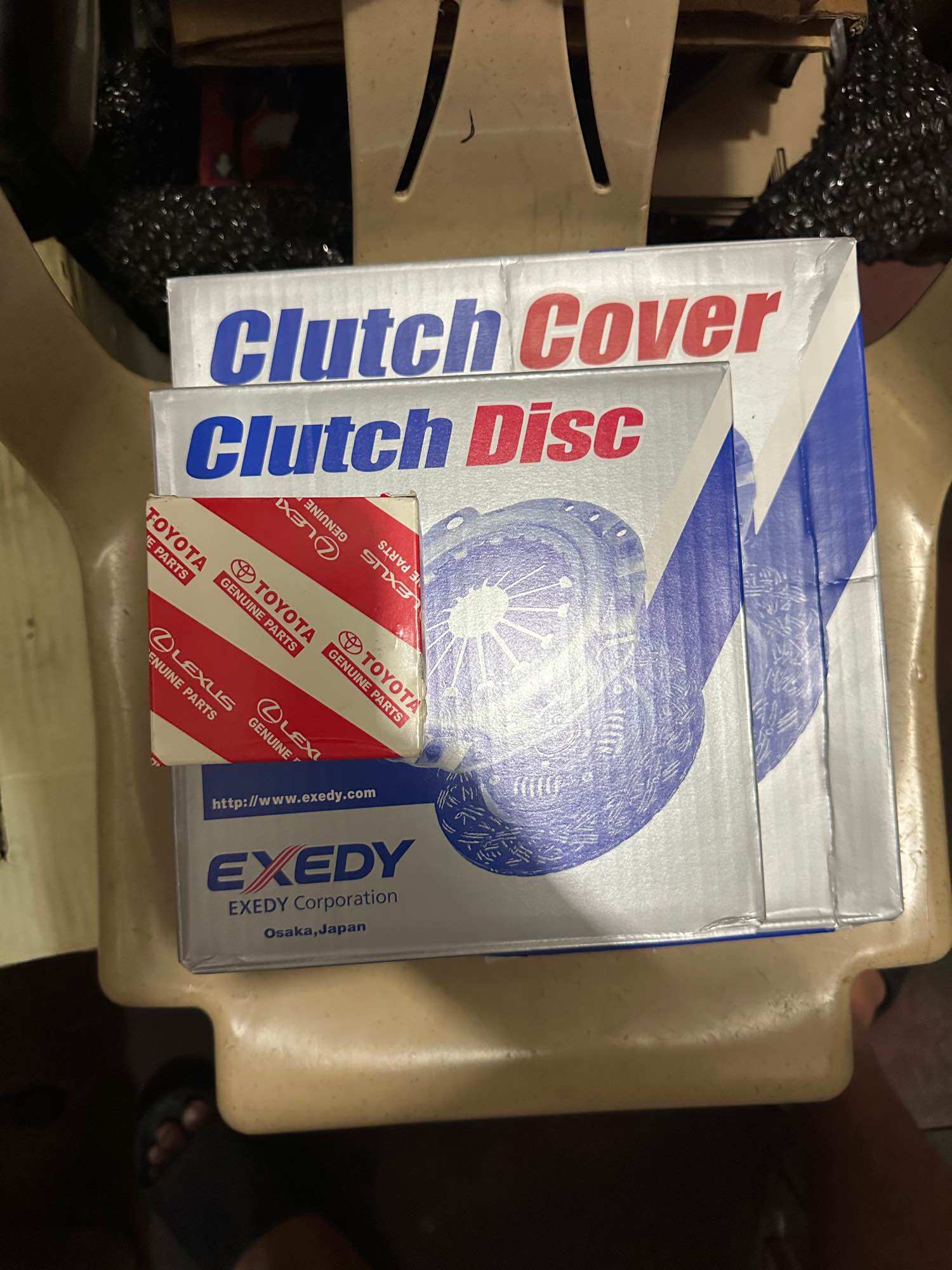 TOYOTA VIOS 1.3 2003 TO 2016 EXEDY CLUTCH LINING SET BRANDNEW 2004 2005 ...