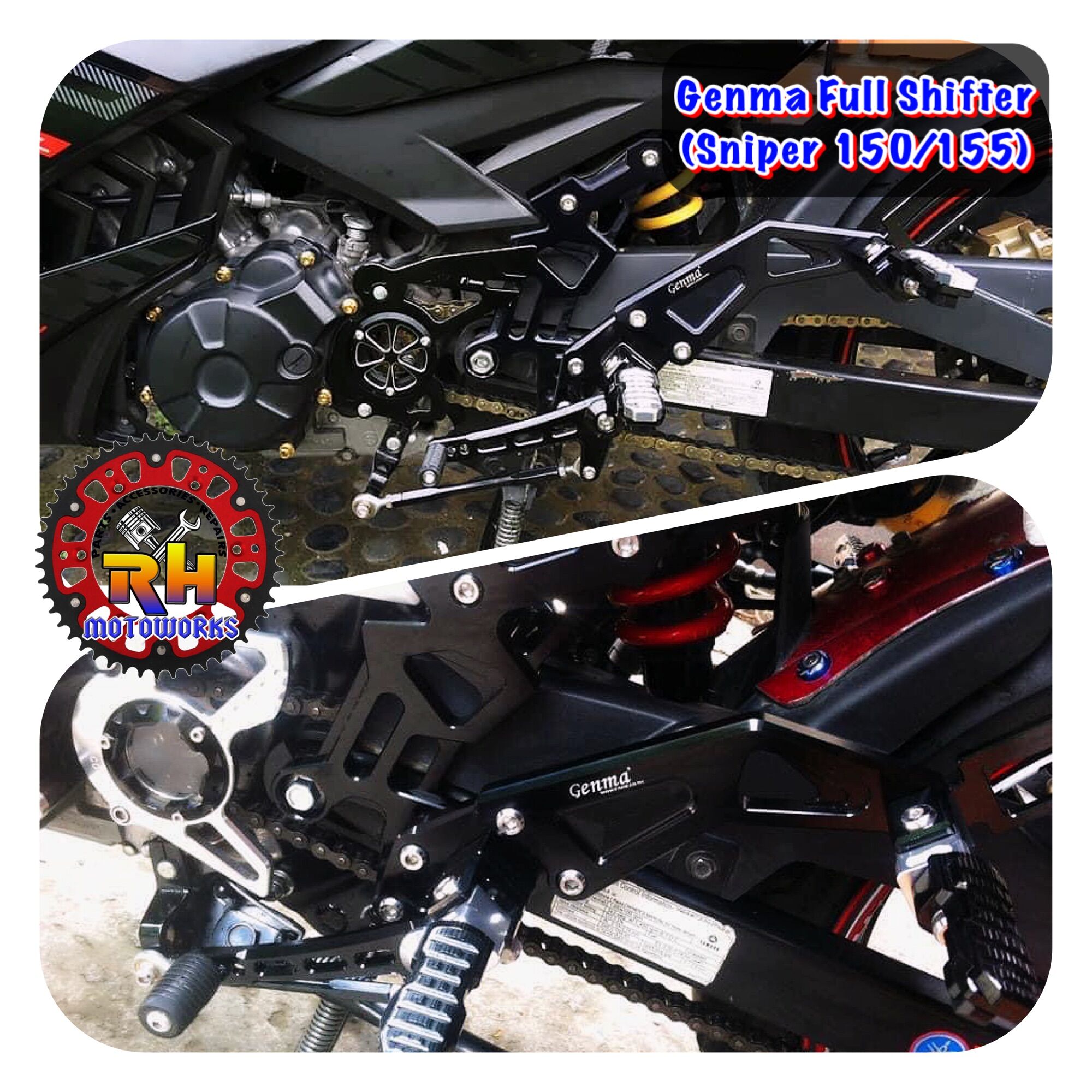 Genma Full Shifter for Sniper 150/155 | Lazada PH