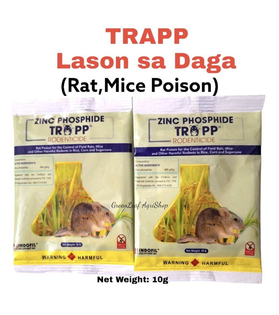 RAT-X 80WP/RACUMIN/RATOL/TRAPP (Rat Poison Powder)LASON SA DAGA ...