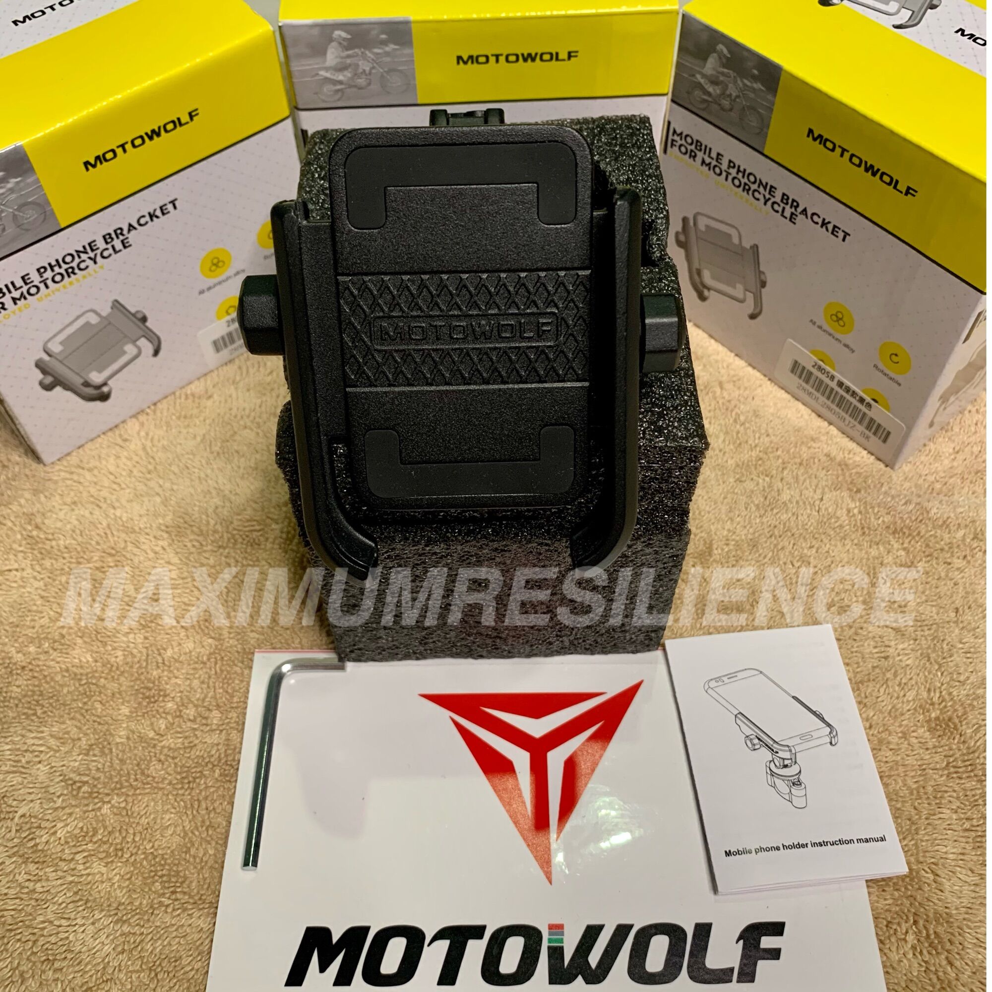 ORIGINAL MOTOWOLF PHONE HOLDER V1 | Lazada PH