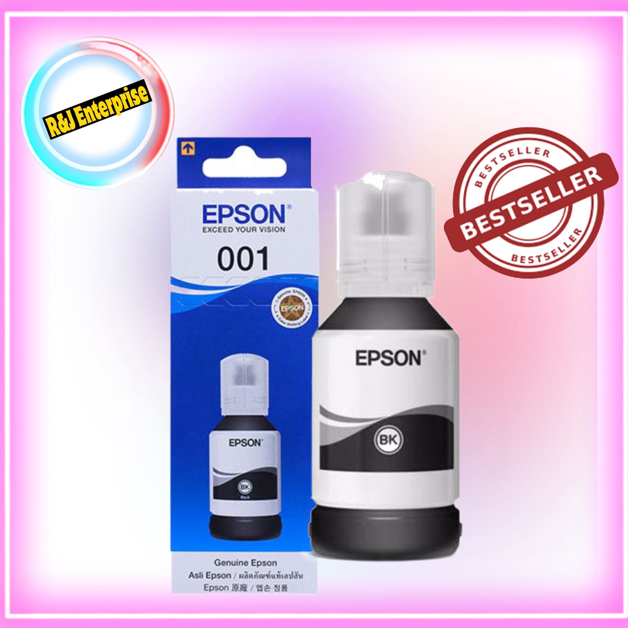 Epson 001 Black Ink Bottle | Lazada PH