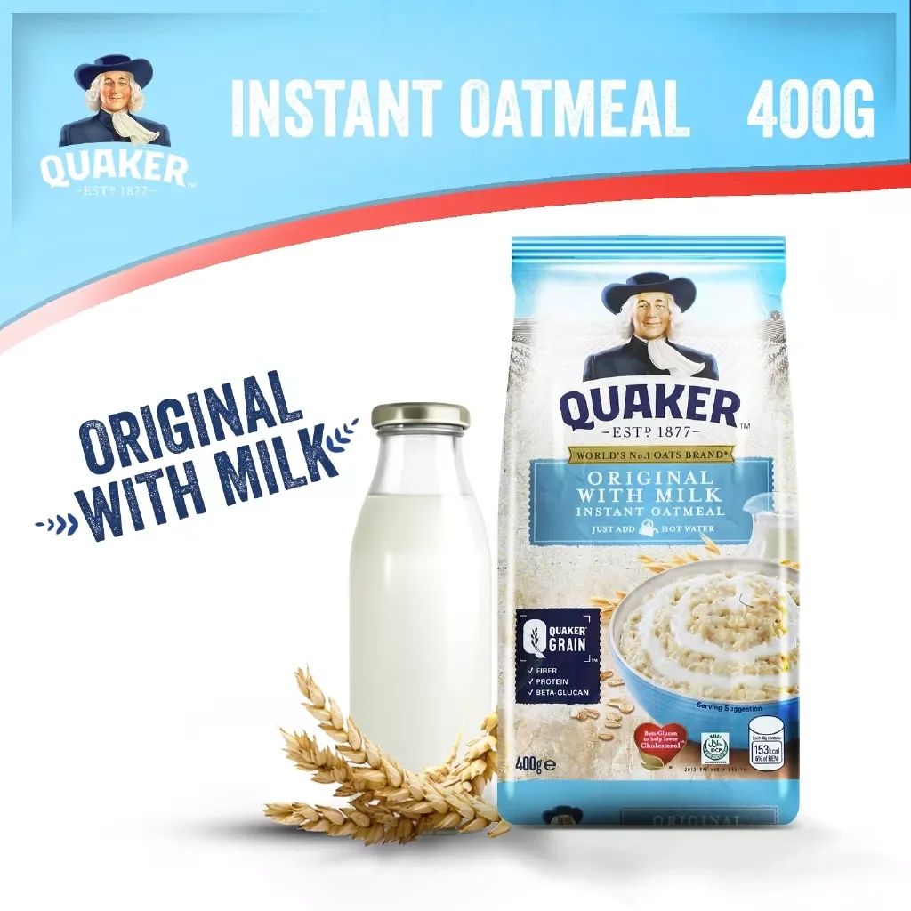 Quaker Oatmeal Original with Milk 400g | Lazada PH