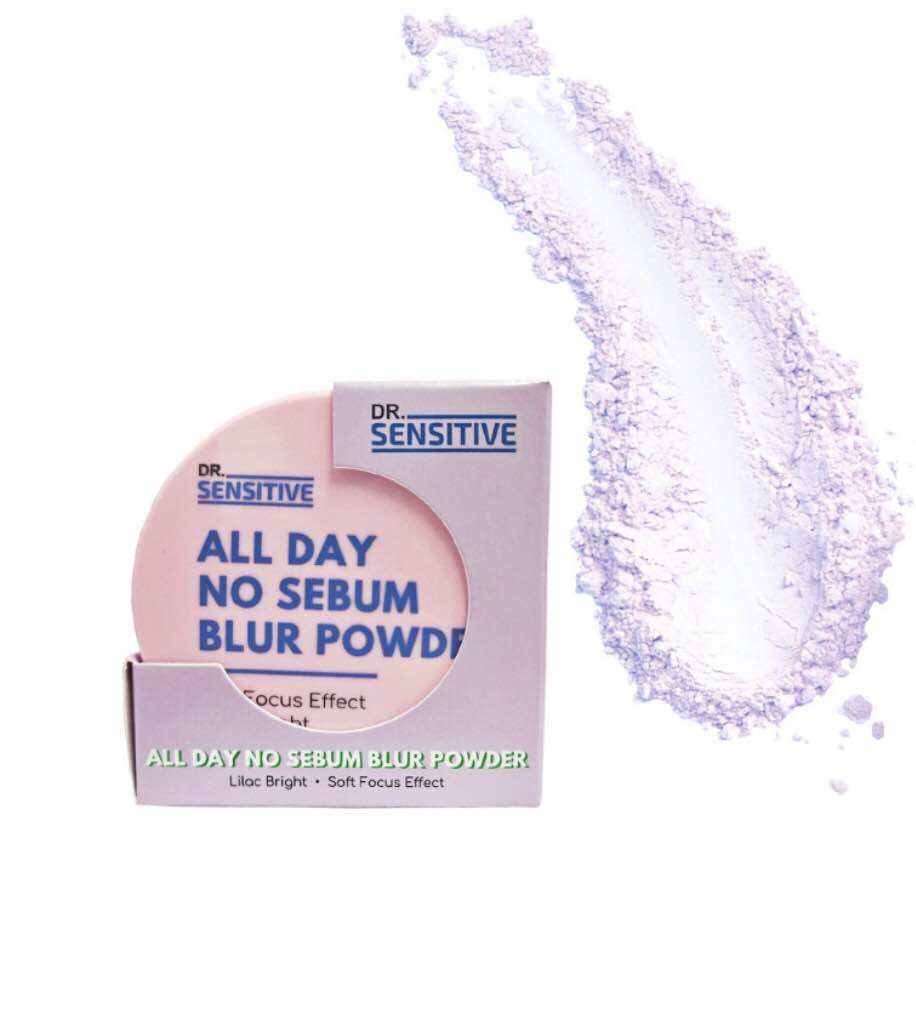 DR. SENSITIVE ALL DAY NO SEBUM BLUR POWDER 25g * Sold Individually ...
