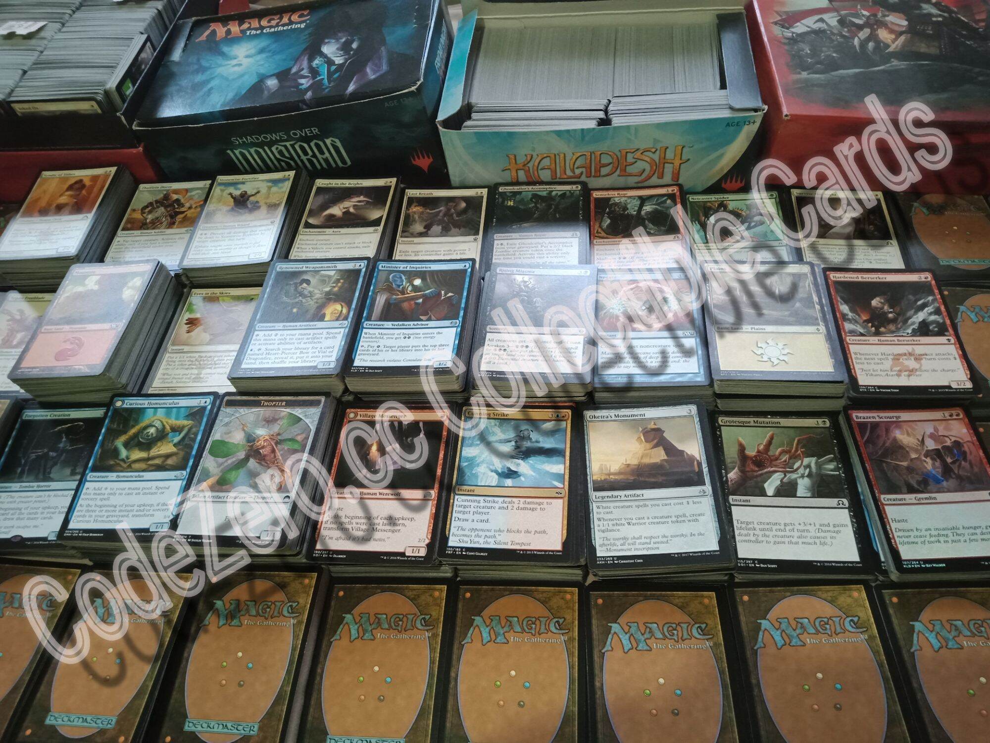 60 Cards Beginner White Deck Ready to Play Magic the gathering with 2 ...
