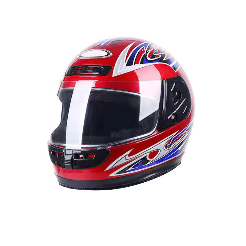 Motorcycle helmet electric vehicle bicycle riding helmet full face ...