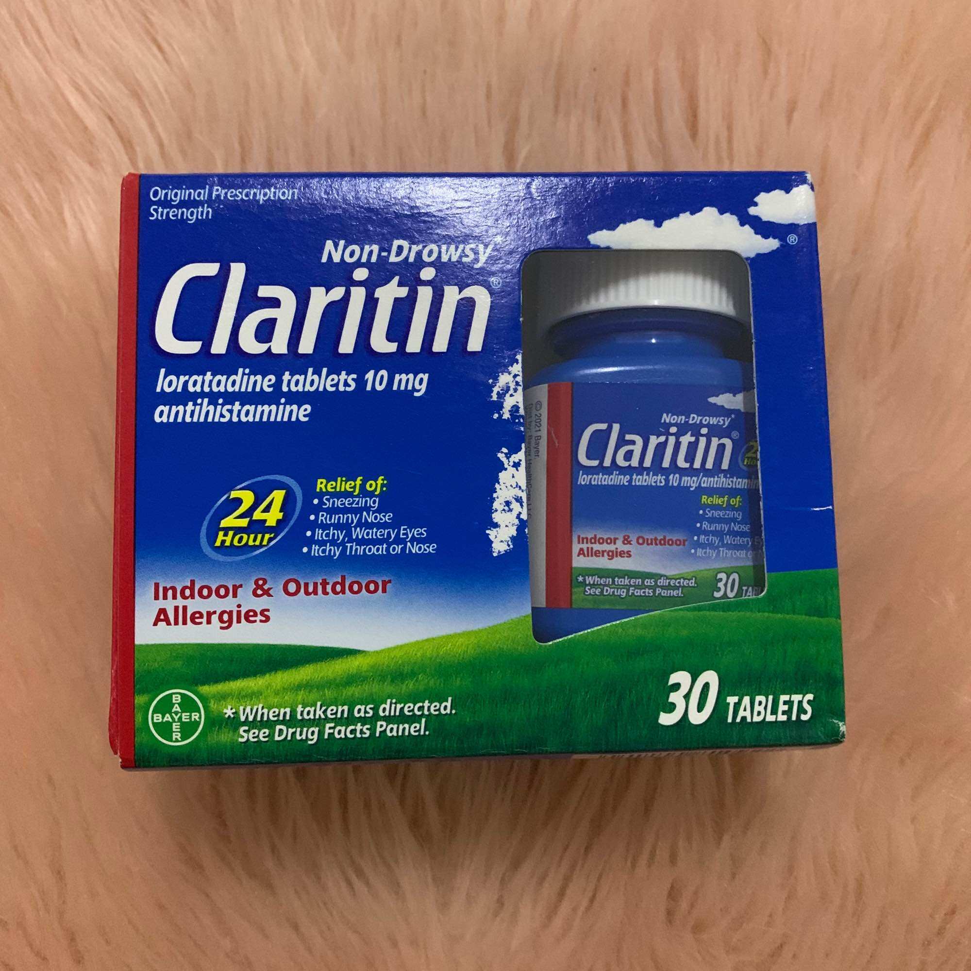 Claritin Non Drowsy Allergy Relief 30Tablets Expiry 11/2024 | Lazada PH
