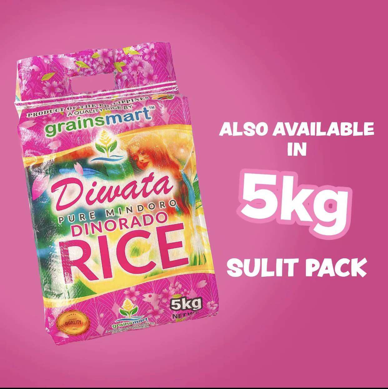 Grainsmart Mindoro’s Best Denorado Local Rice 5kg | Lazada PH