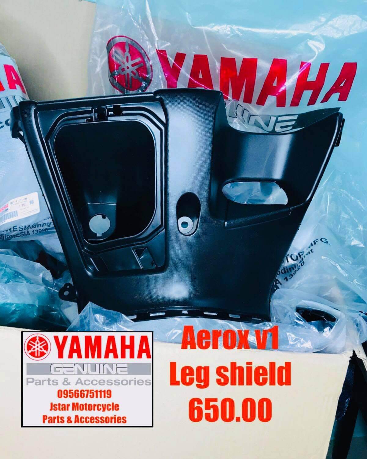 LEGSHIELD / leg shield for AEROX V1/yamaha genuine | Lazada PH