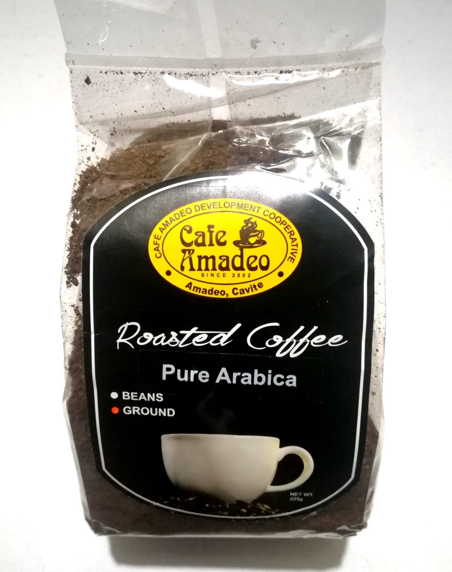 Cafe Amadeo Pure Arabica 225g (Roasted Coffee / Ground) | Lazada PH