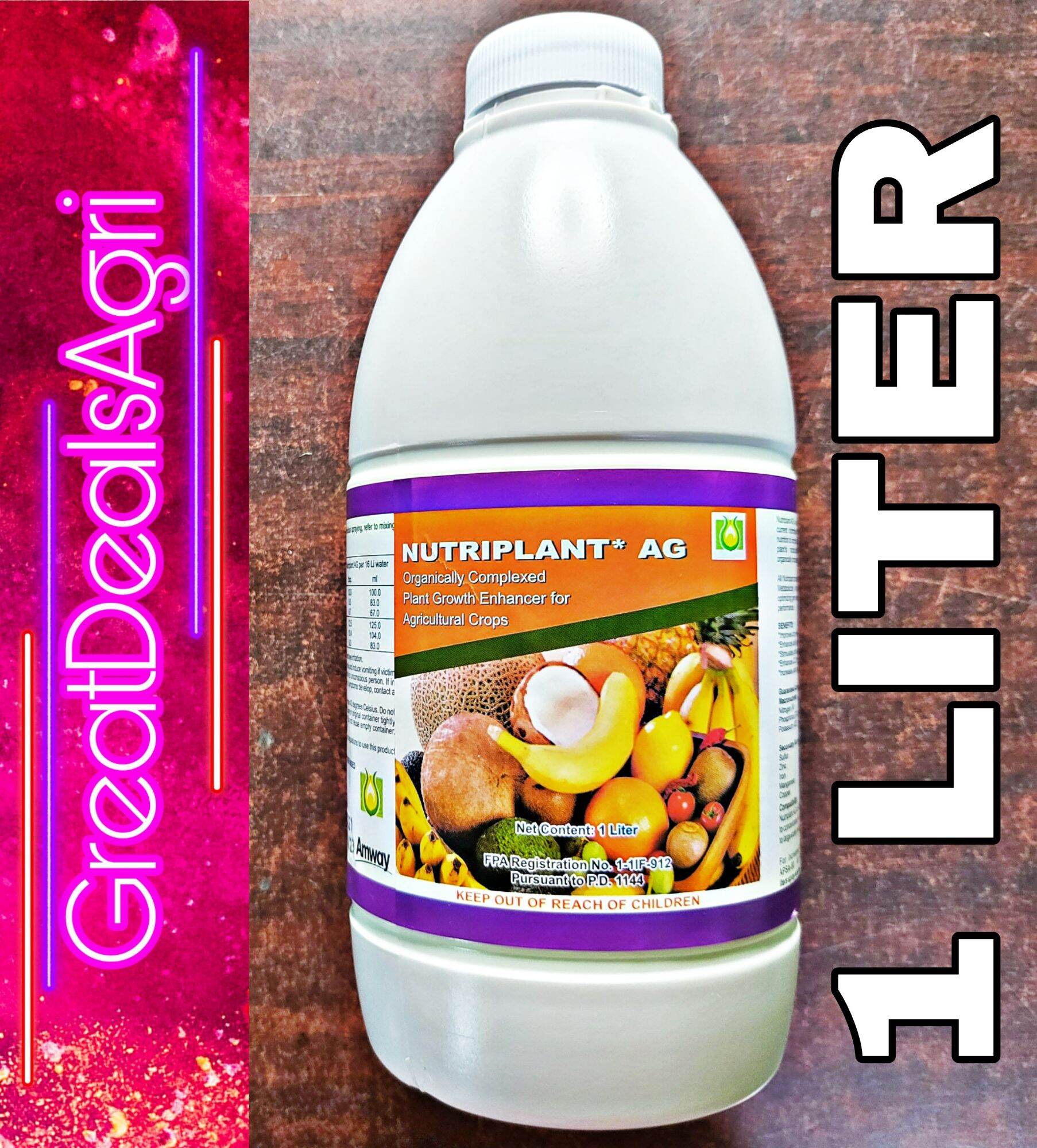 NUTRIPLANT AG FOLIAR FERTILIZER (1 LITER) AMWAY | Lazada PH