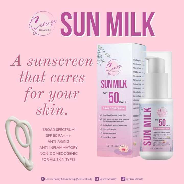 Sereese sunmilk cream | Lazada PH