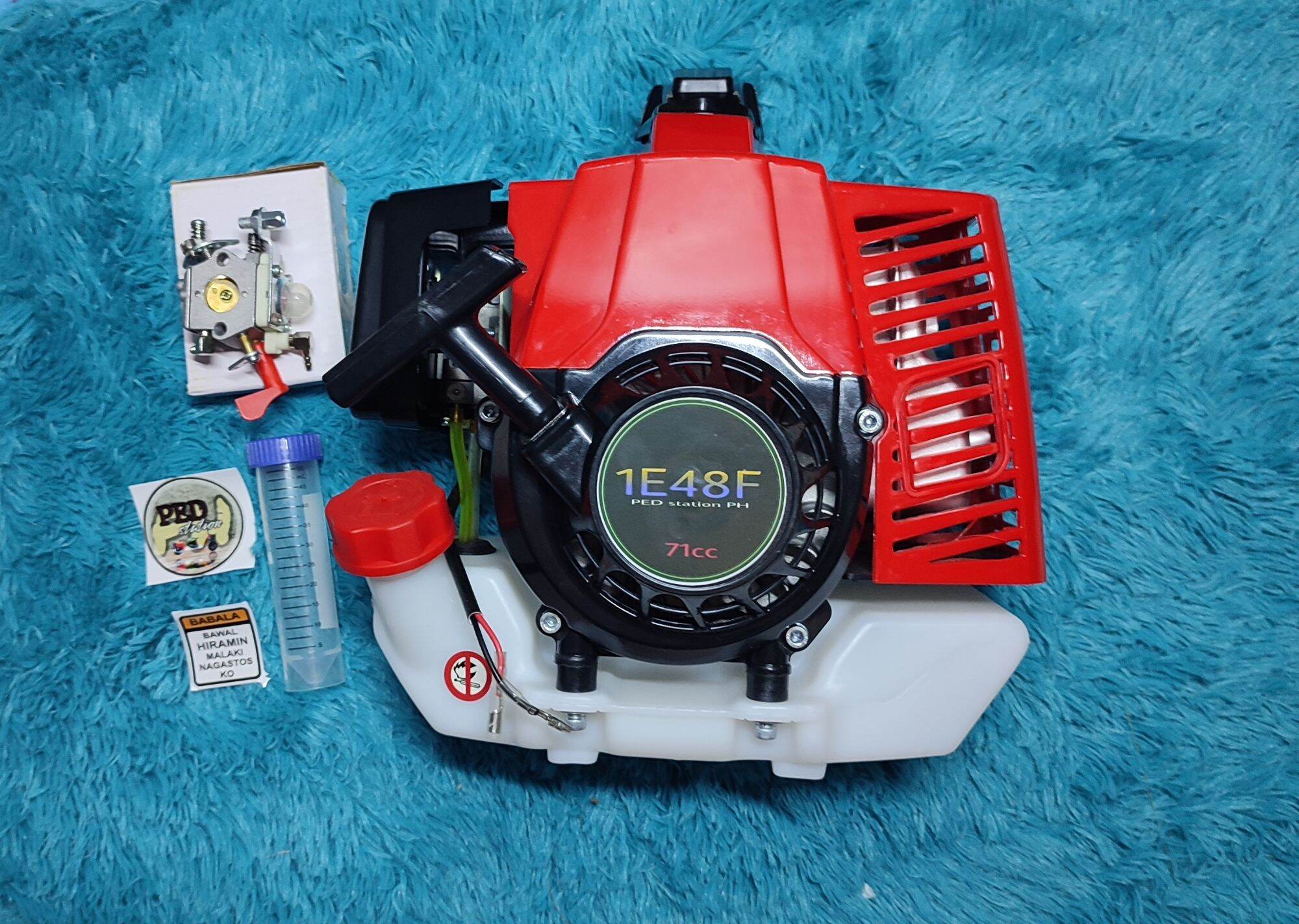 Original high quality 71cc engine 1e48f with serial number free racing carb | Lazada PH