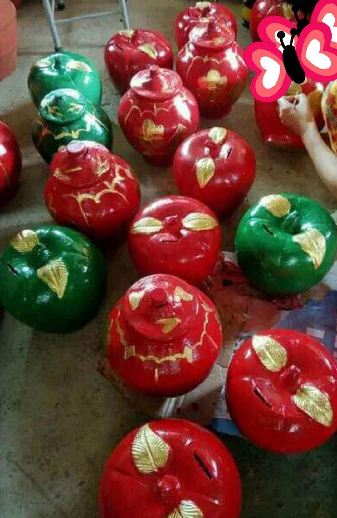 BIG HAND PAINTED ALKANSYA, BABASAGIN, traditional clay Pottery. | Lazada PH