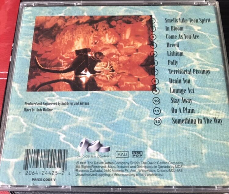 NIRVANA BLEACH, NEVERMIND & UNPLUGGED IN NEW YORK ALBUM EX CDS | Lazada PH